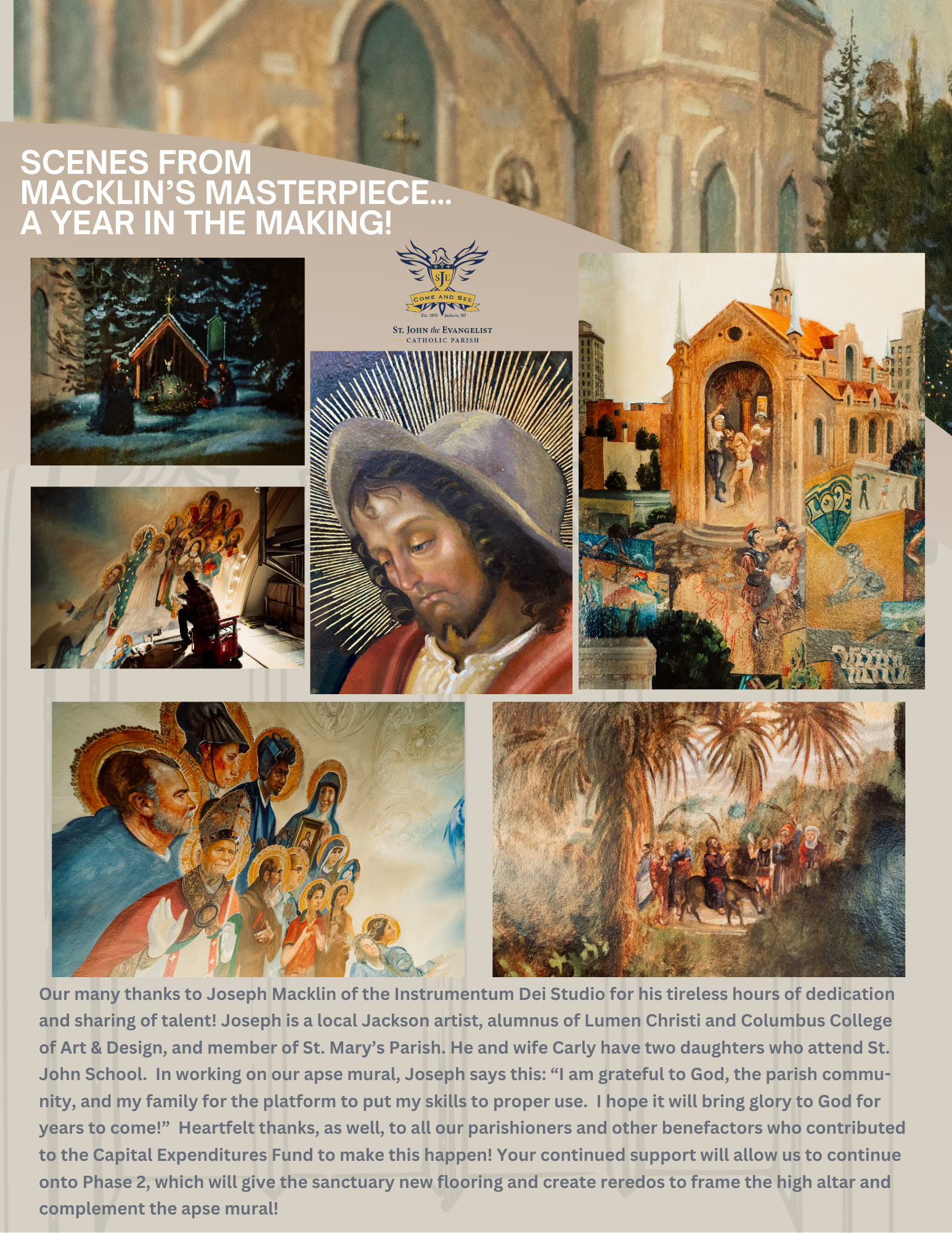 Celebrating the Feast of St John the Evangelist, 12/27/2025 – St. John ...